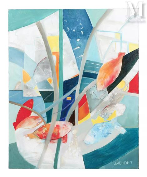 Jacqueline Verdet | Poissons | MutualArt