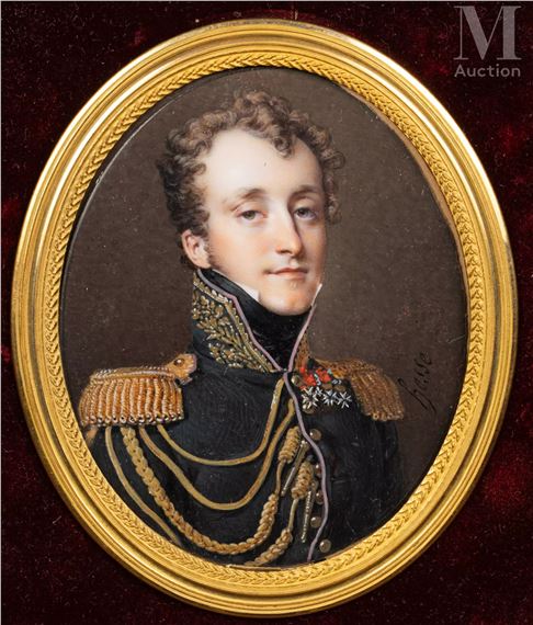 Henri-Joseph Hesse | Portrait d’Anne-Louis-Fernand de Rohan-Chabot ...