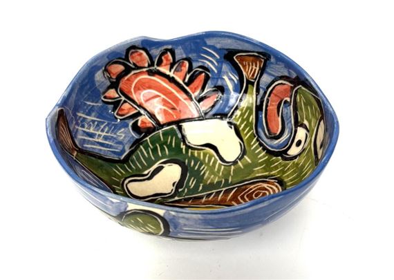 Steve Davies | Australian Studio Pottery Bowl | MutualArt