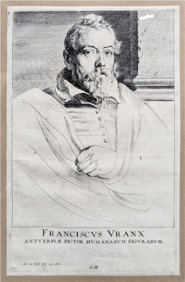 Anthony van Dyck | Frans Franken the Elder (Circa 1635) | MutualArt