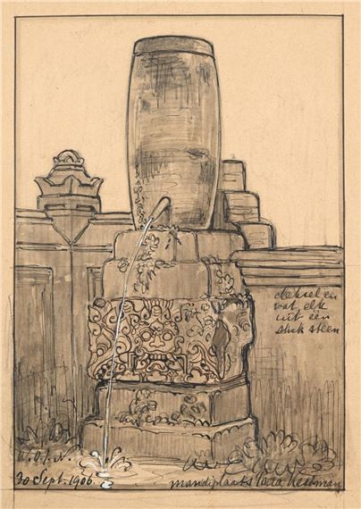 Wynand Otto Jan Nieuwenkamp | Mandiplaats Poeri Kesiman, Bali (30s ...
