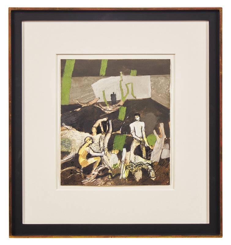 Keith Vaughan | The Garden at Ashton Gifford (1944) | MutualArt