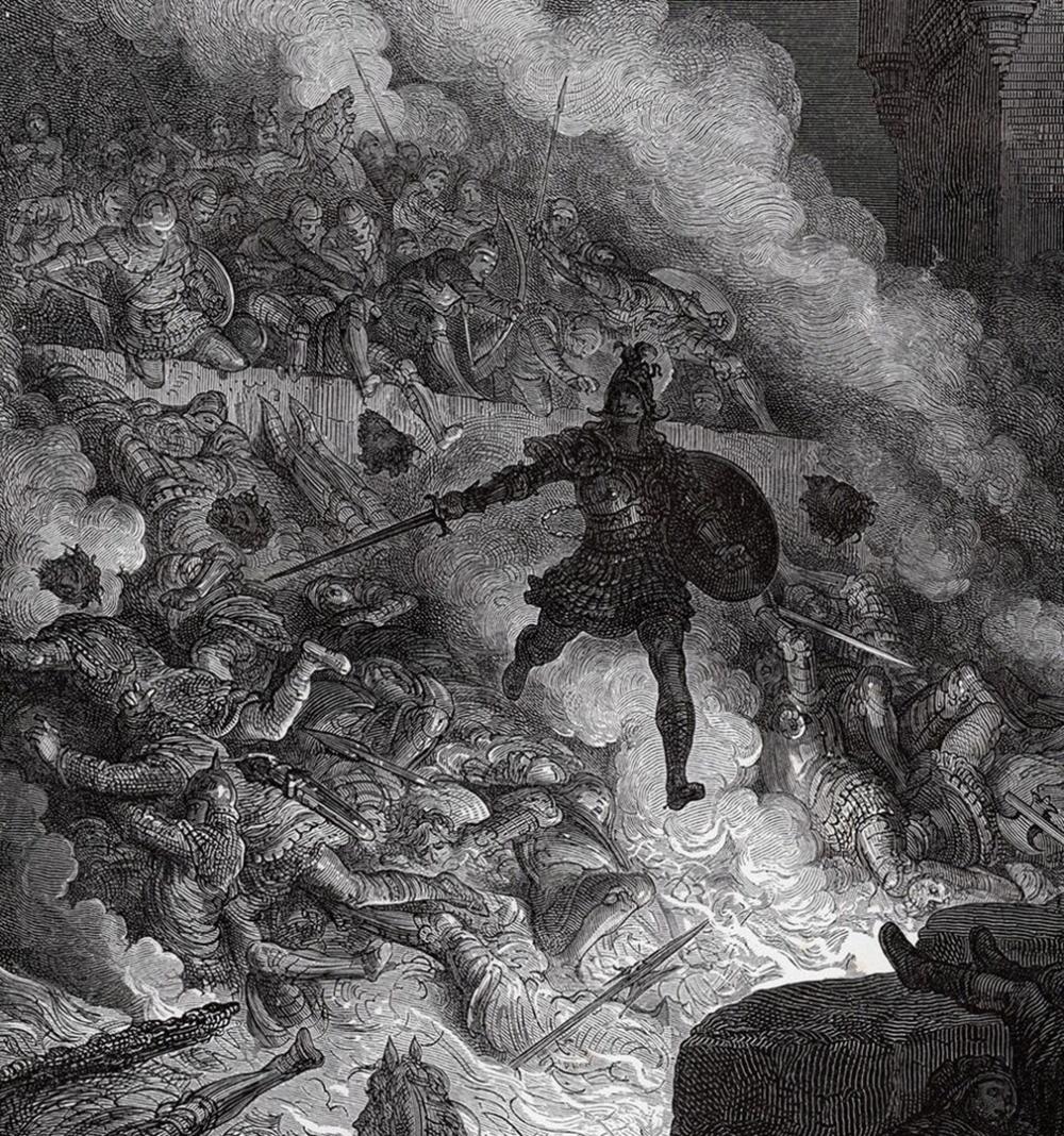 Gustave Doré | Orlando Furioso the Siege of Paris (1880) | MutualArt