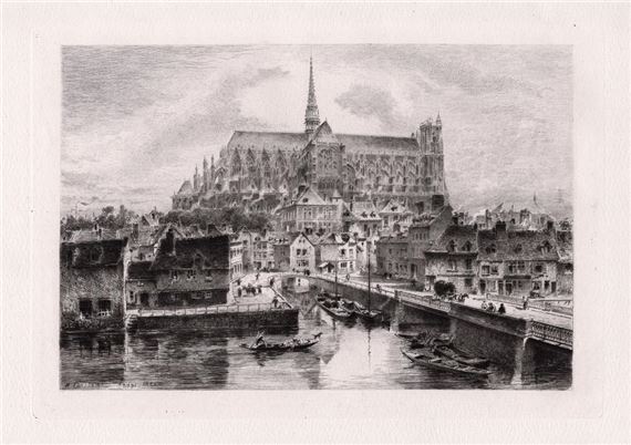 Henri Toussaint | Amiens Cathedral (1884) | MutualArt