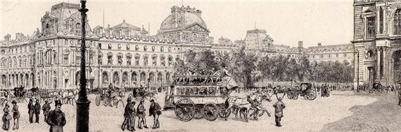 Adolphe Théodore Jules Martial Potemont | The Louvre (1883) | MutualArt