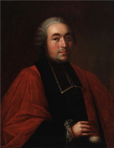 Unknown | Portrait of a French cardinal (18th Century) | MutualArt
