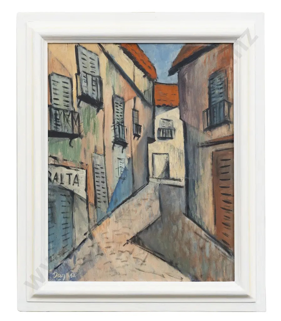 Melvin Day | Street Scene, Toledo, Spain (1952) | MutualArt
