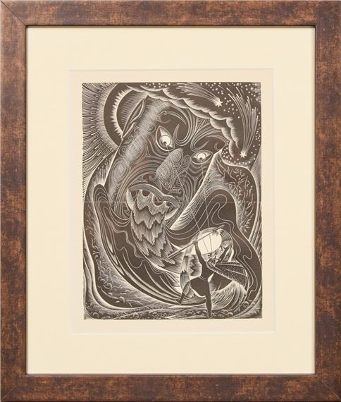 E. Mervyn Taylor | Magical Wooden Head (1945) | MutualArt