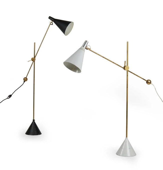 Tapio Wirkkala | Two model ‘K10-11’ lamps (Circa 1958) | MutualArt