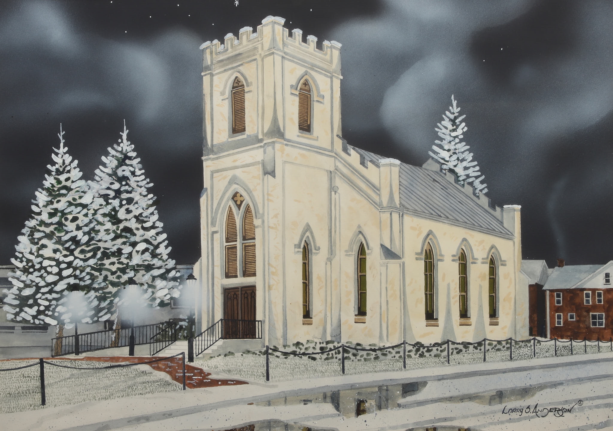 Larry Anderson | Bayard Sharp Hall | MutualArt