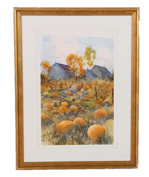 Frederick Kubitz | Pumpkin Patch | MutualArt