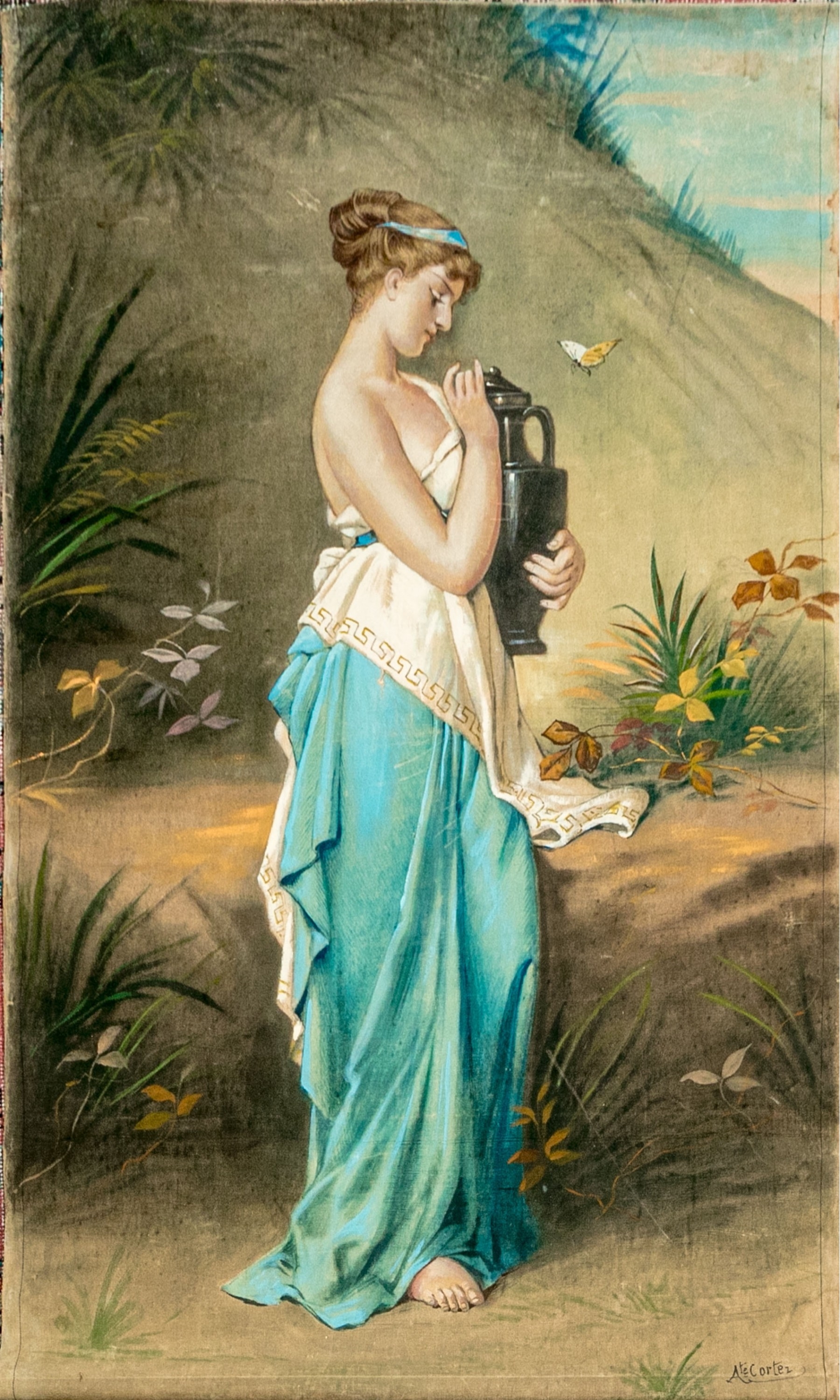 Robert Julius Beyschlag | Psyche With Urn | MutualArt