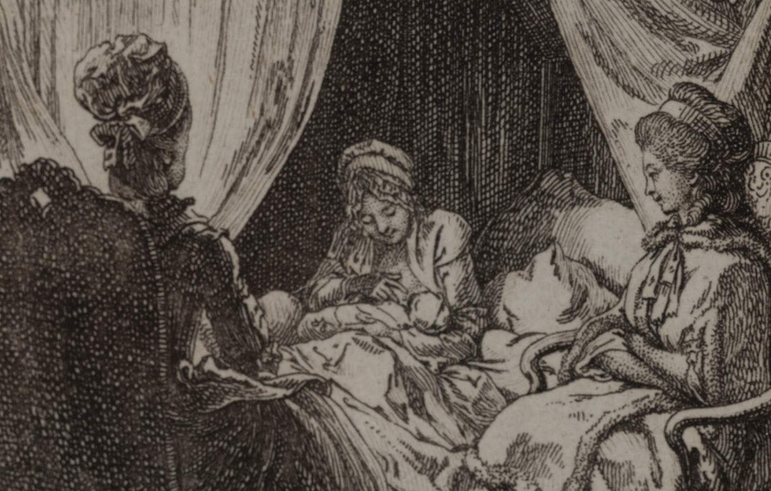 Daniel Nikolaus Chodowiecki | Zajęcia damy - dwie prace (1780) | MutualArt