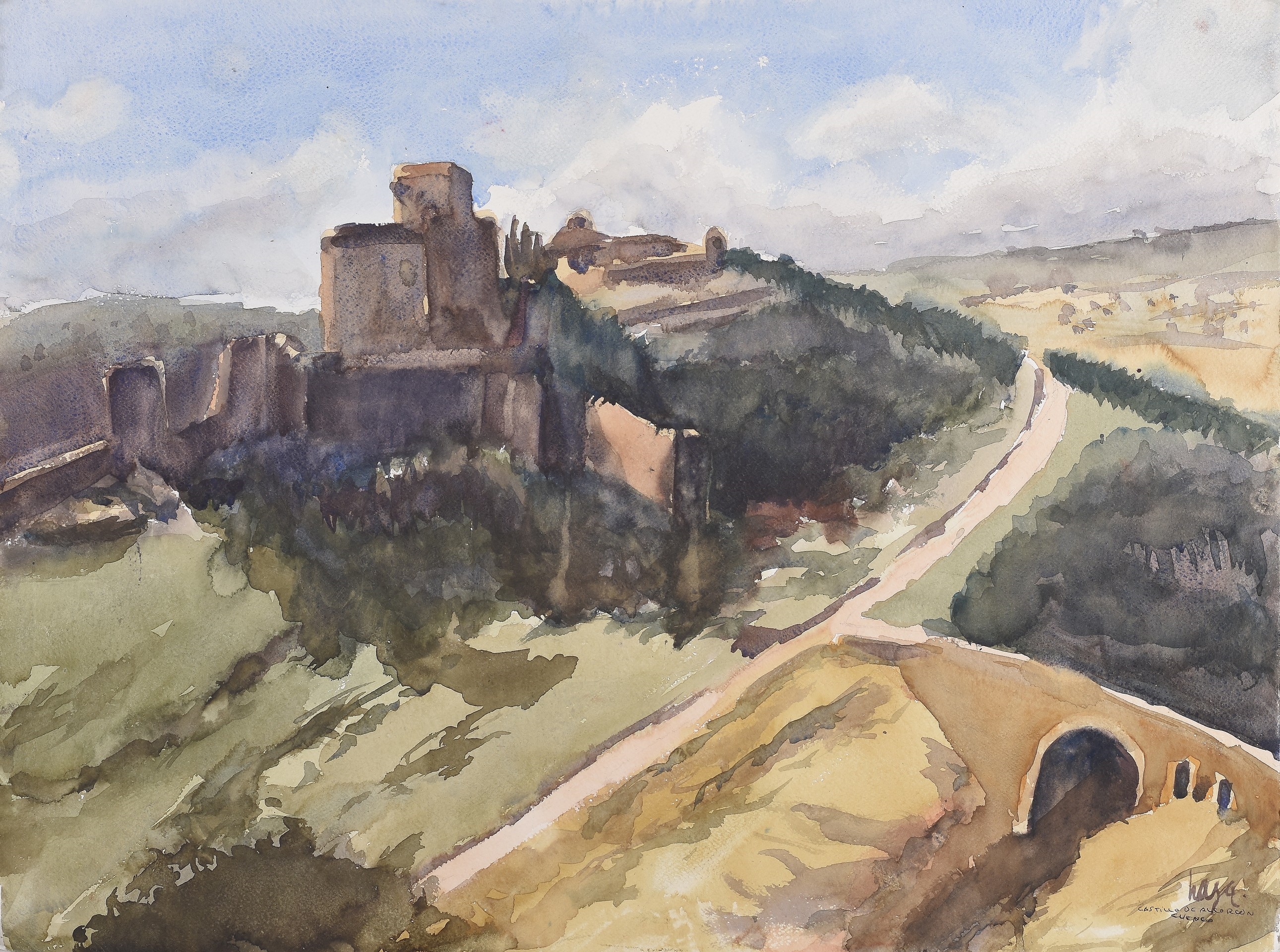 Javier Lasa Santillán | Castillo de Alcorcón, Cuenca | MutualArt