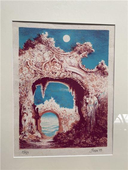 Jim Leon | Ruines et architecture surréaliste (1979) | MutualArt