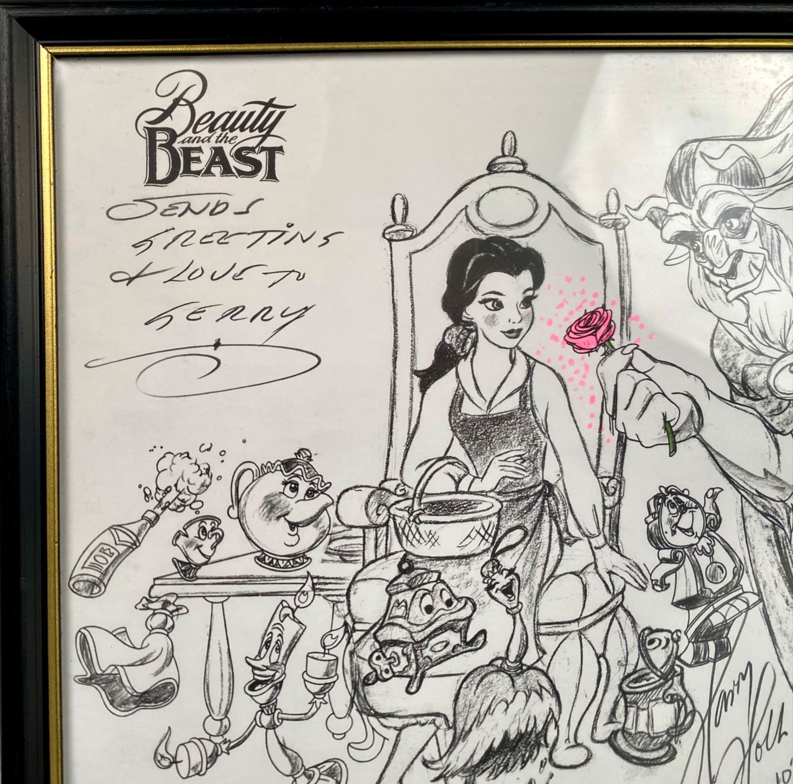 Harry Holt | Beauty and the Beast Artwork (1993) | MutualArt