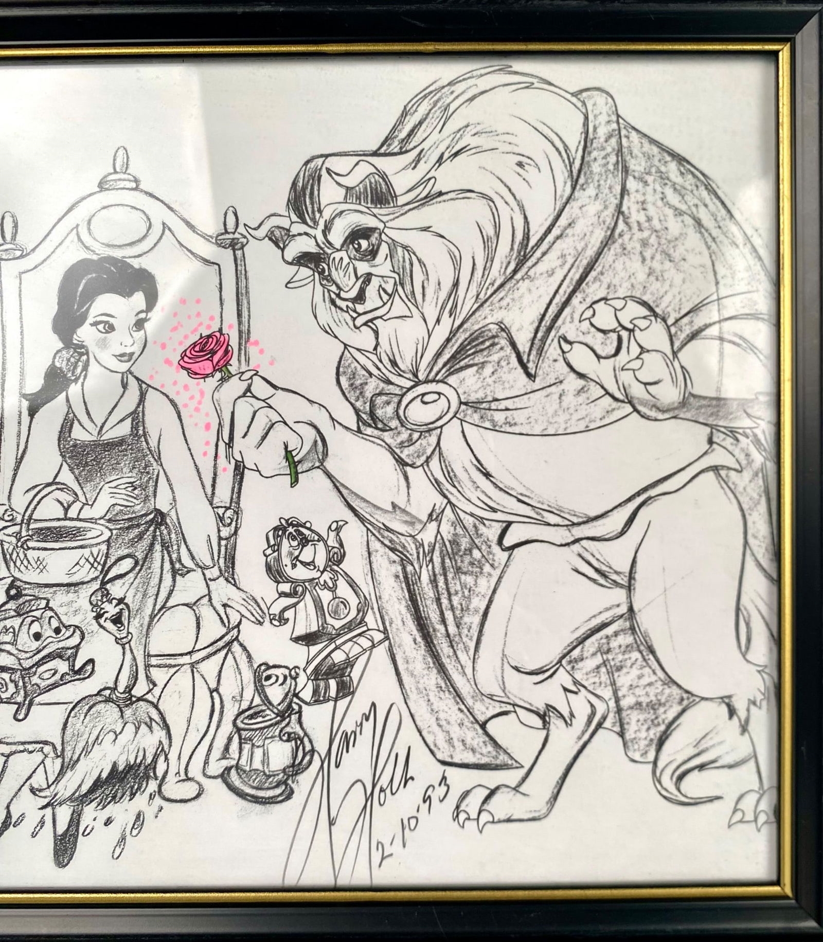 Harry Holt | Beauty and the Beast Artwork (1993) | MutualArt