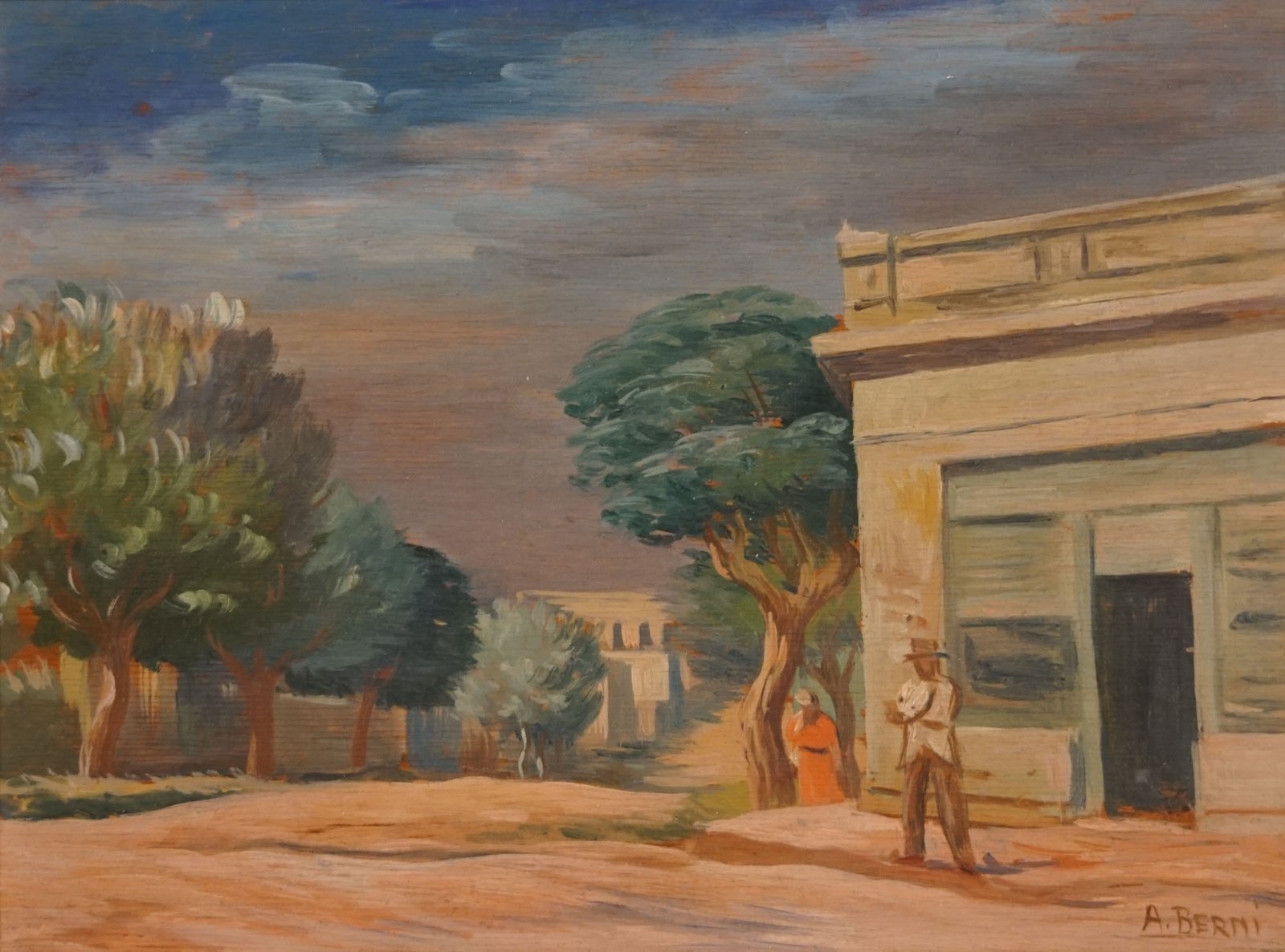 Antonio Berni | FIGURAS EN ESQUINA | MutualArt