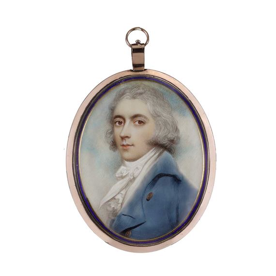 Andrew Plimer | A Portrait Miniature of a Gentleman (Circa 1795 ...