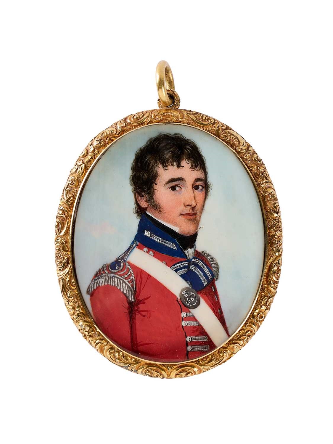 Frederick Buck | A Portrait Miniature of Major Fletcher Barclay (Circa ...