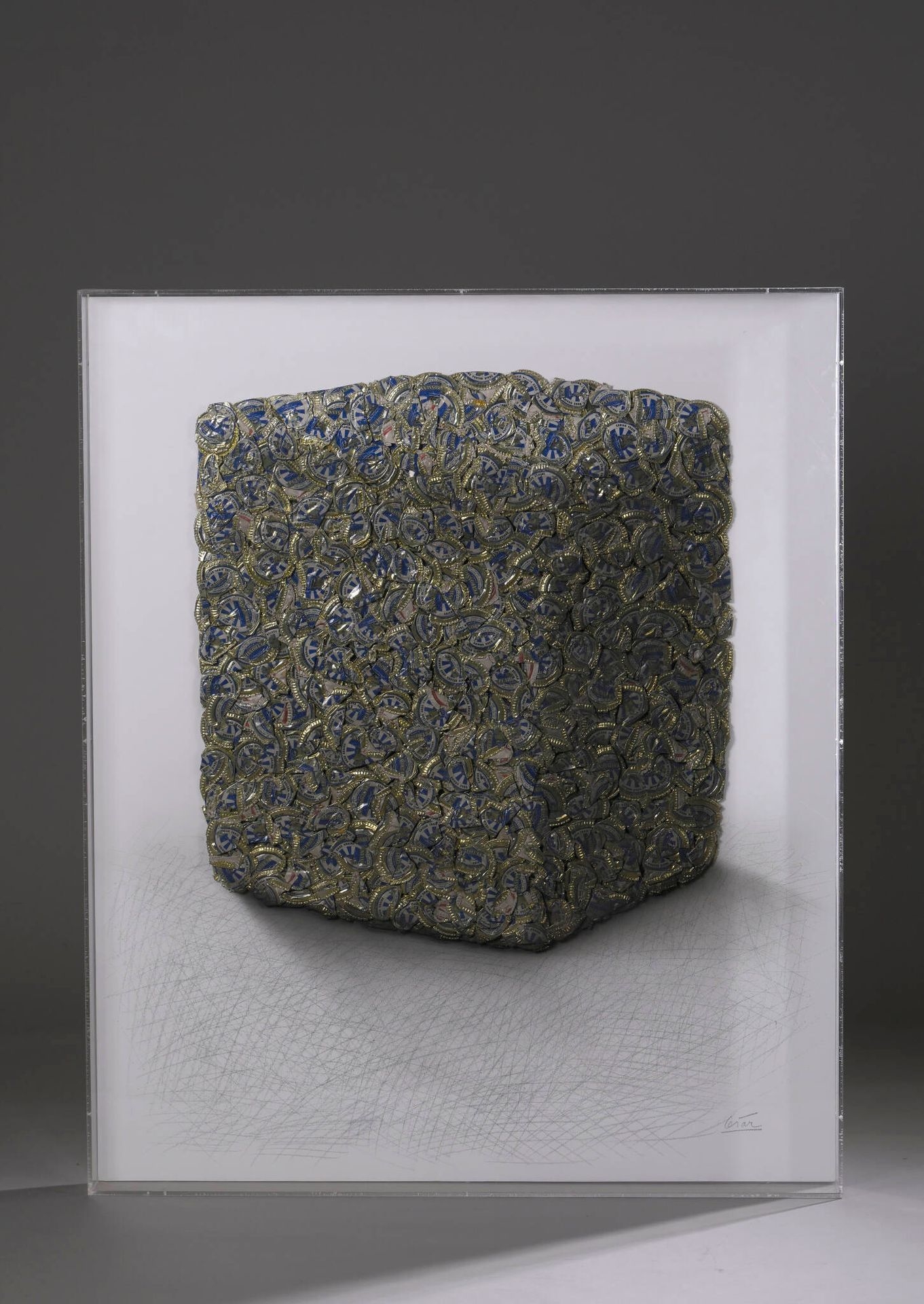 César Baldaccini | Portrait de compression | MutualArt