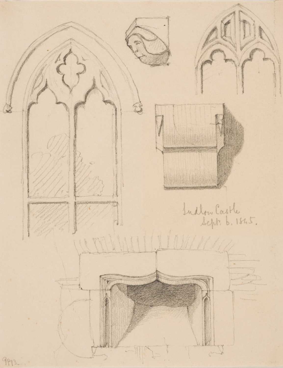 George Price Boyce | Architectural studies (1845 - 1849) | MutualArt