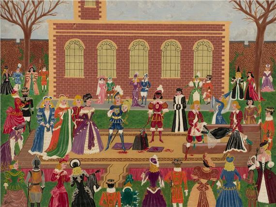 Louis Guyon | The execution of Queen Catherine Howard (1953) | MutualArt
