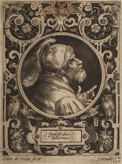Nicolaus de Bruyn | Portraits of King David, from the series Kings and ...