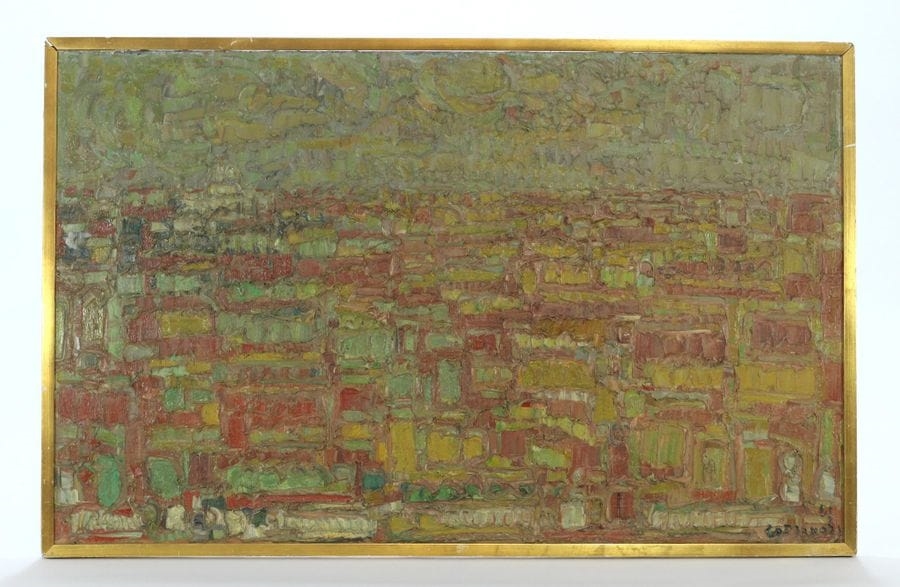 André Cottavoz | Rome rouge (1963) | MutualArt