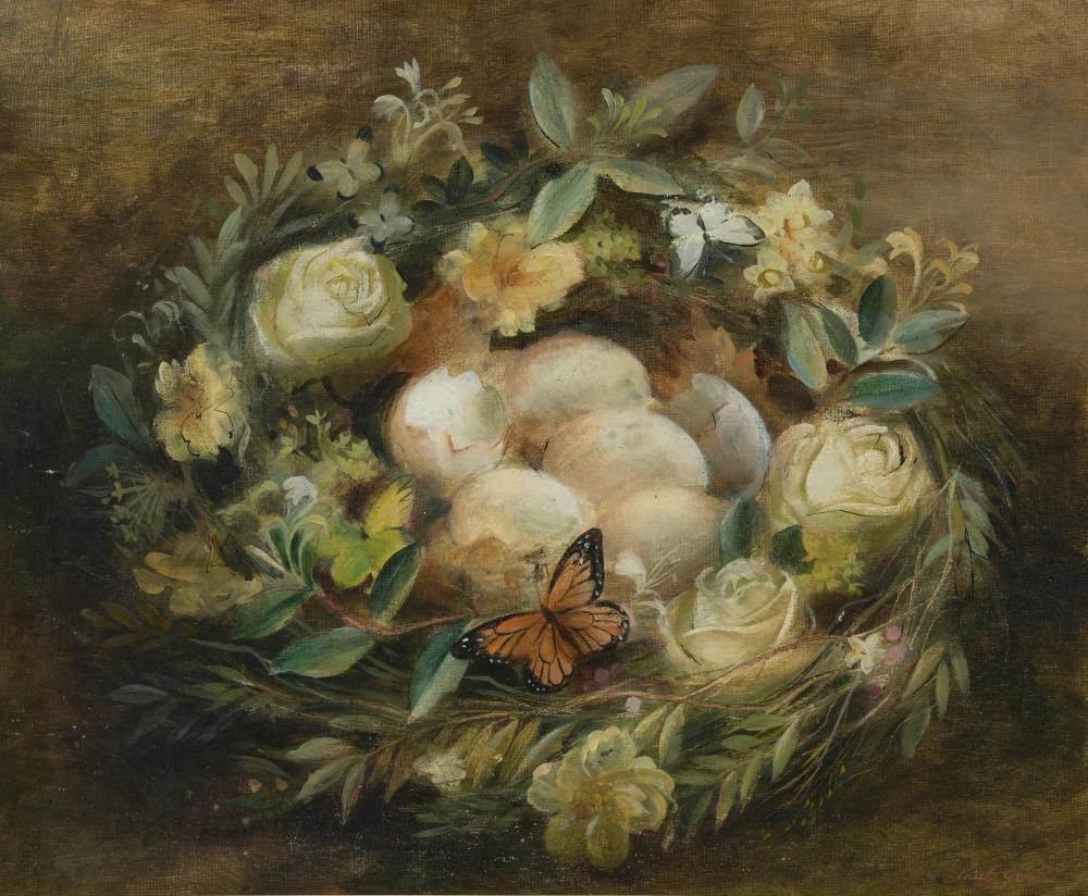 Paul Osborne Jones | Still Life with Butterfly | MutualArt