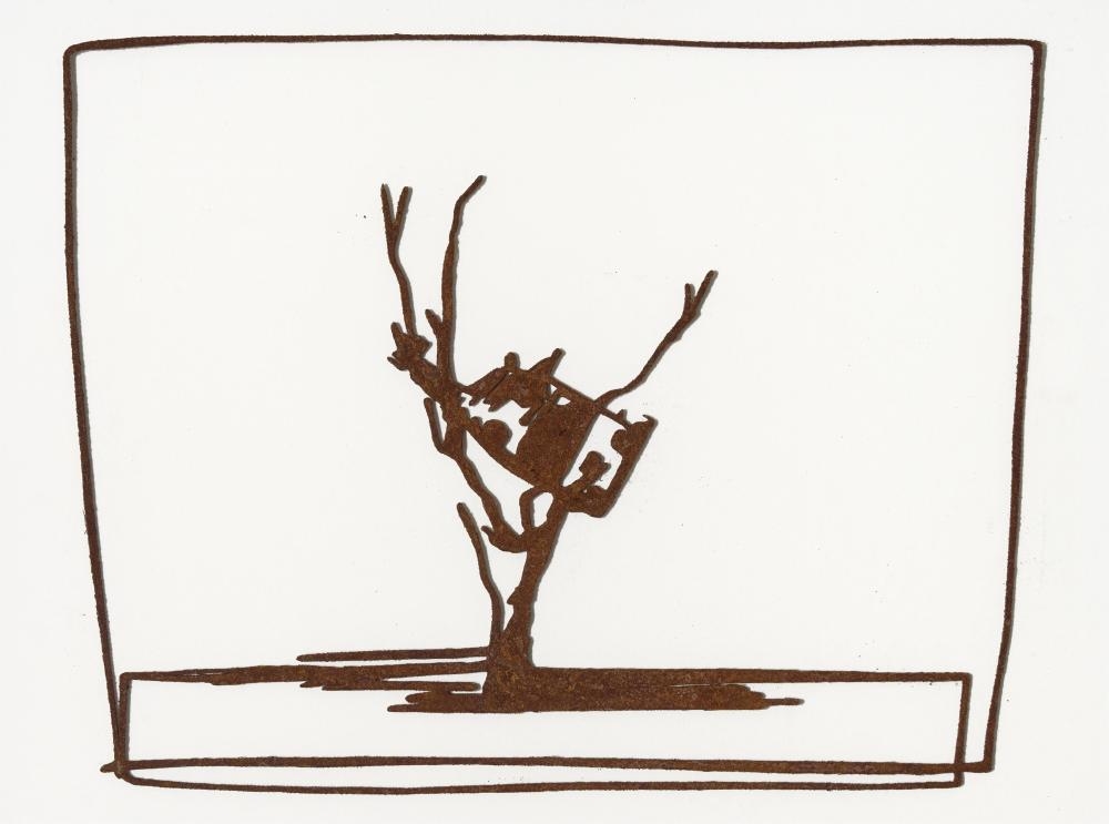 John Kelly | Cow up a Tree | MutualArt