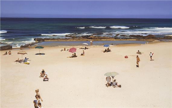 John Earle | The Ladies Pool | MutualArt