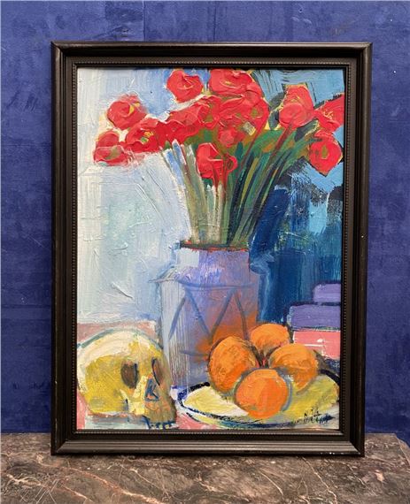 Martin Stone | STILL LIFE RED POPPIES (2024) | MutualArt