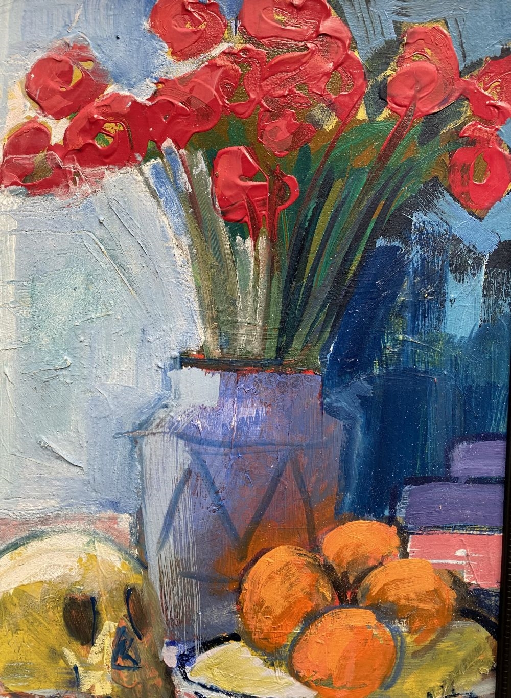Martin Stone | STILL LIFE RED POPPIES (2024) | MutualArt