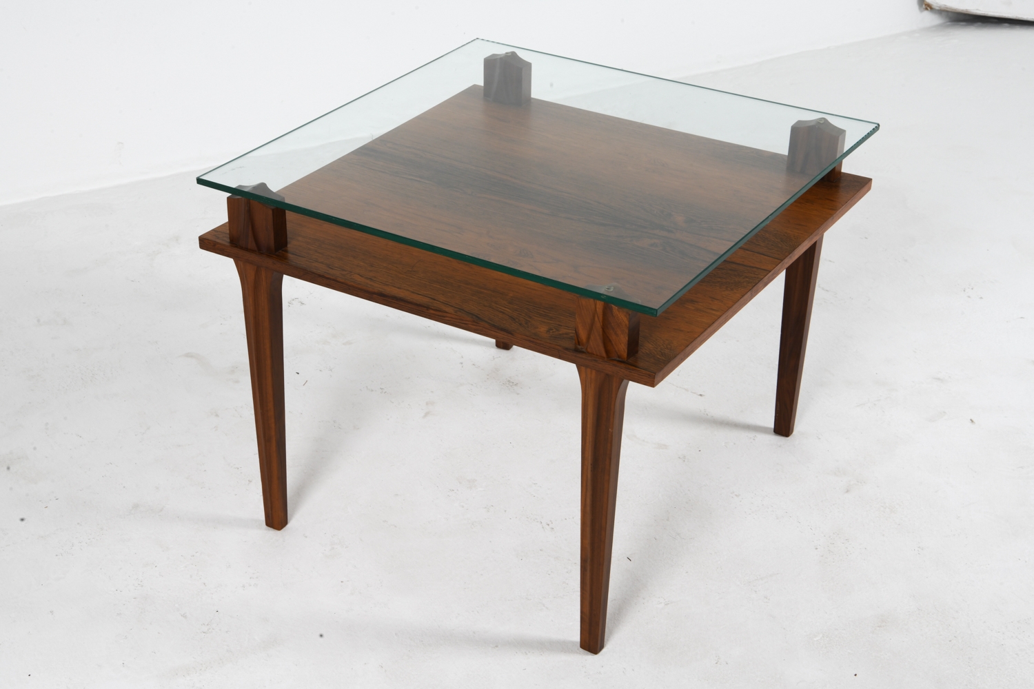 Wilhelm Renz | WILHELM RENZ GERMAN ROSEWOOD & GLASS COFFEE TABLE ...