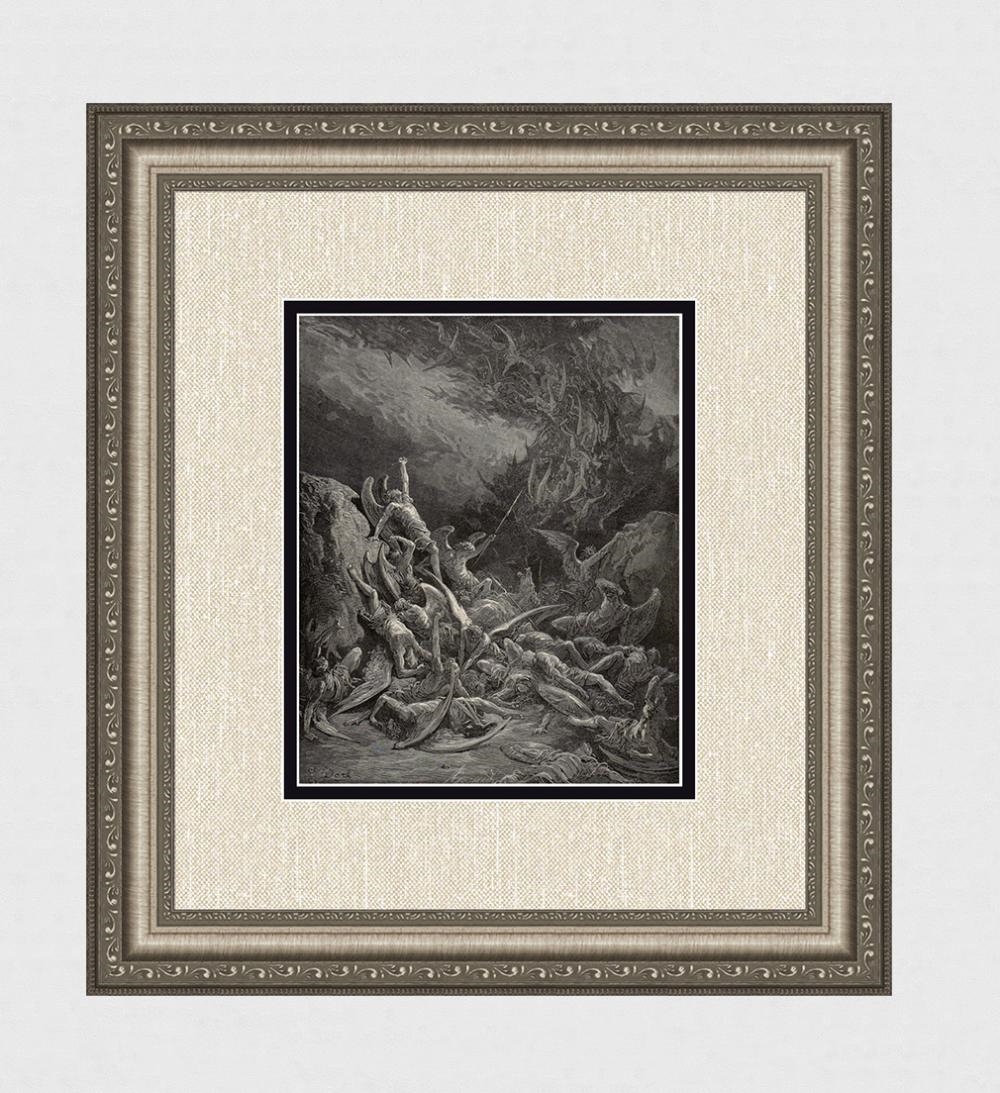 Gustave Doré | Nine Days they Fell (Milton's Paradise Lost (1880 ...
