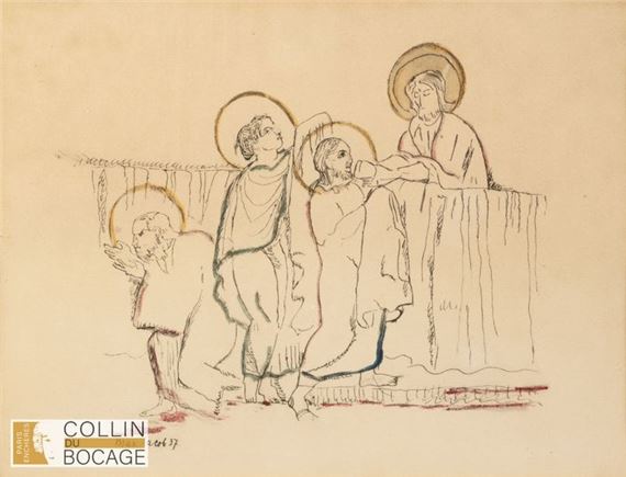 Max Jacob | The blessing of Christ (37) | MutualArt