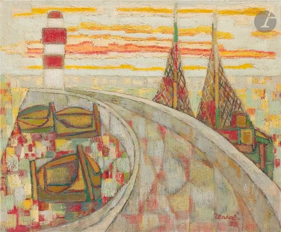 Gabriel Zendel | The Lighthouse (1957) | MutualArt