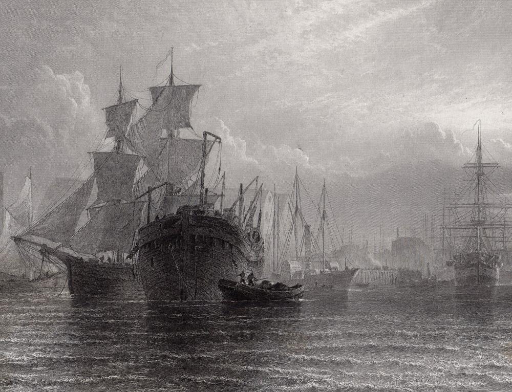 Henry Dawson | Woolwich Dockyard (1879) | MutualArt