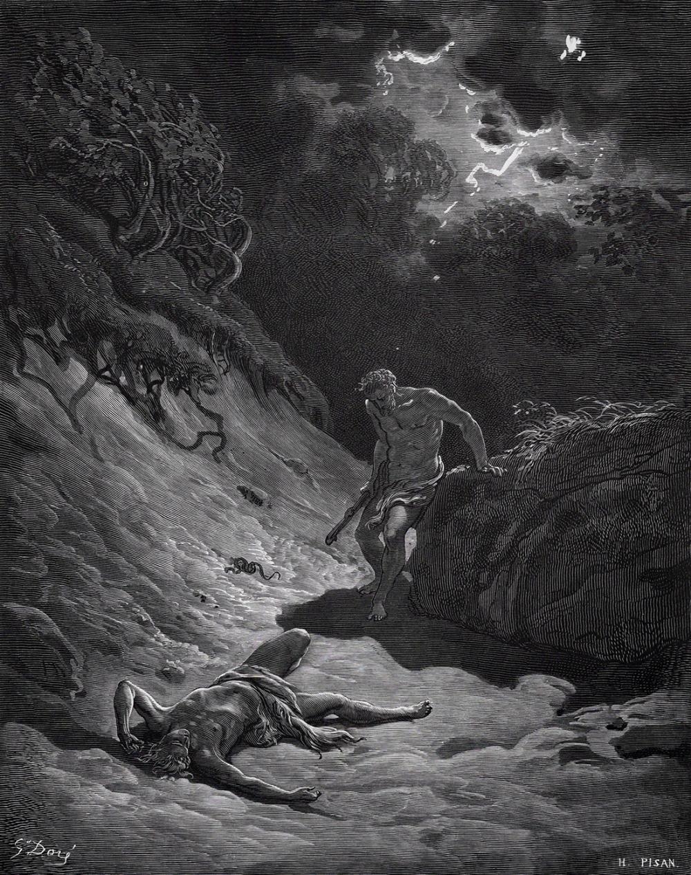 Gustave Doré | The Death of Abel (1880) | MutualArt