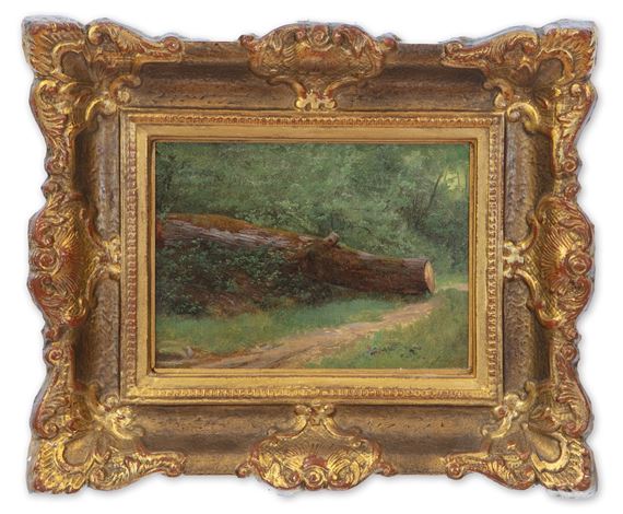 Julius Eduard Marak | Krajina s kmenem | MutualArt