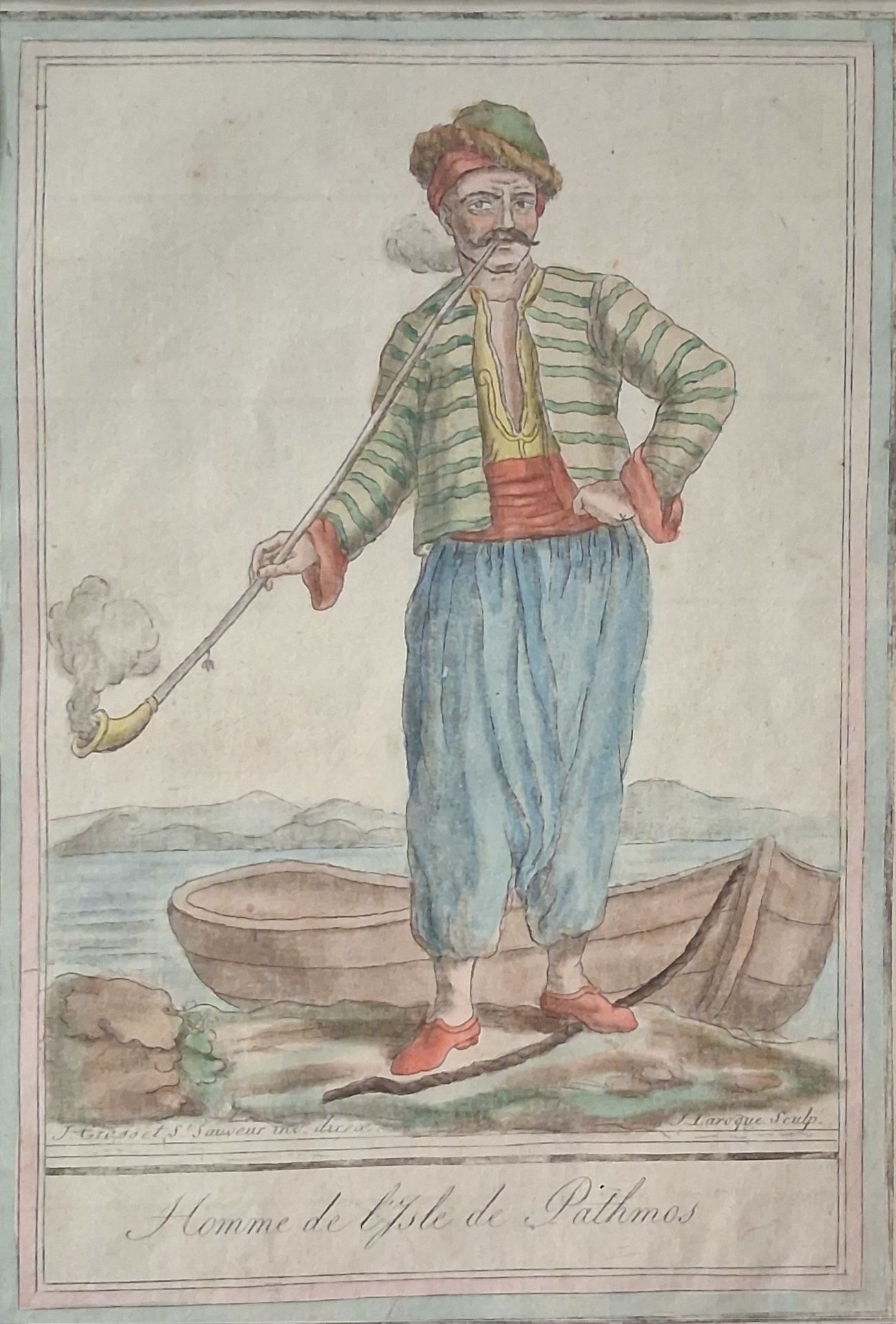 Jacques Grasset de Saint-Sauveur | Woman and Man of the Isle of Pathmos ...