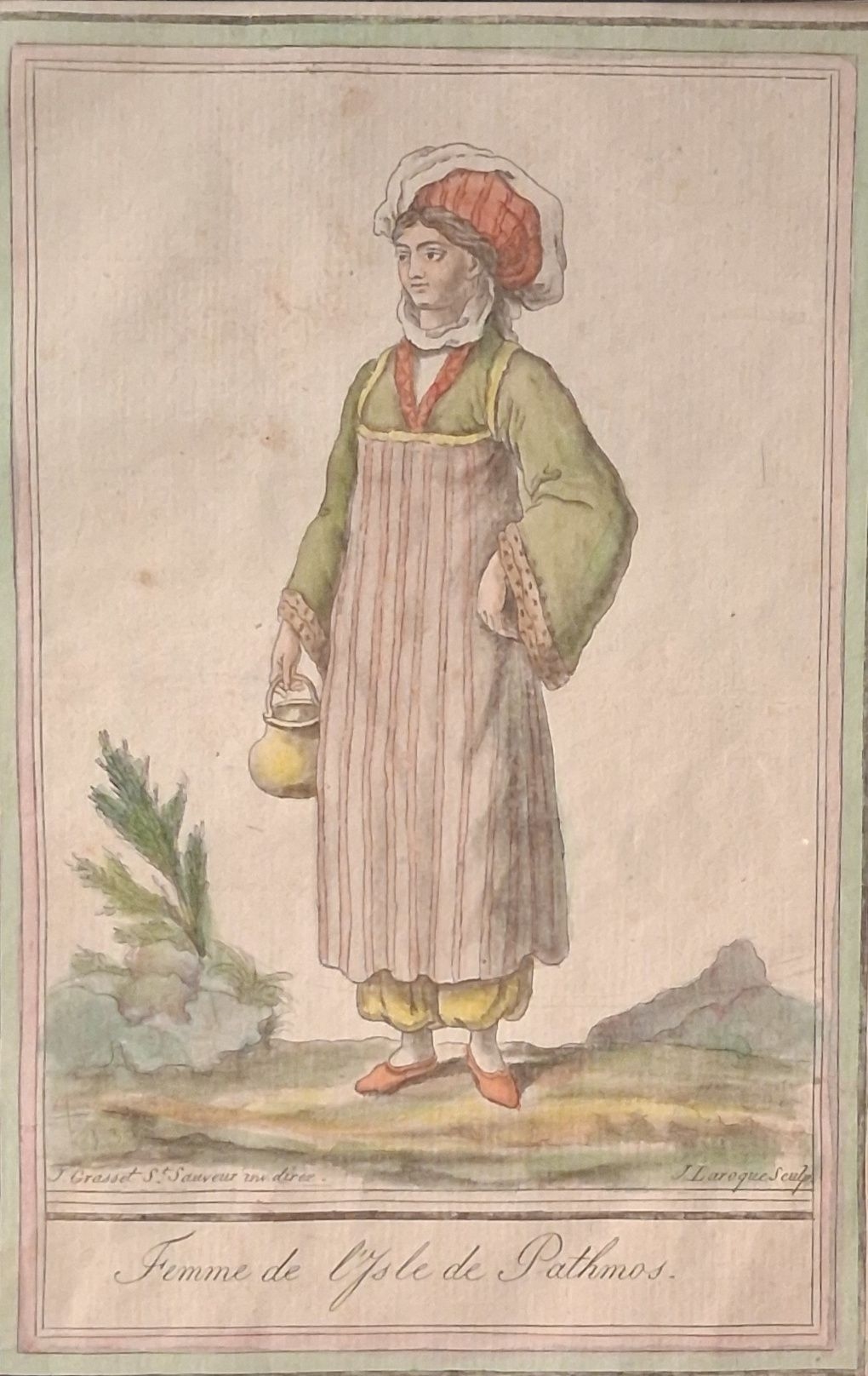 Jacques Grasset de Saint-Sauveur | Woman and Man of the Isle of Pathmos ...