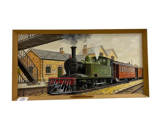 Denis Hillman | Queen Victoria Locomotive | MutualArt