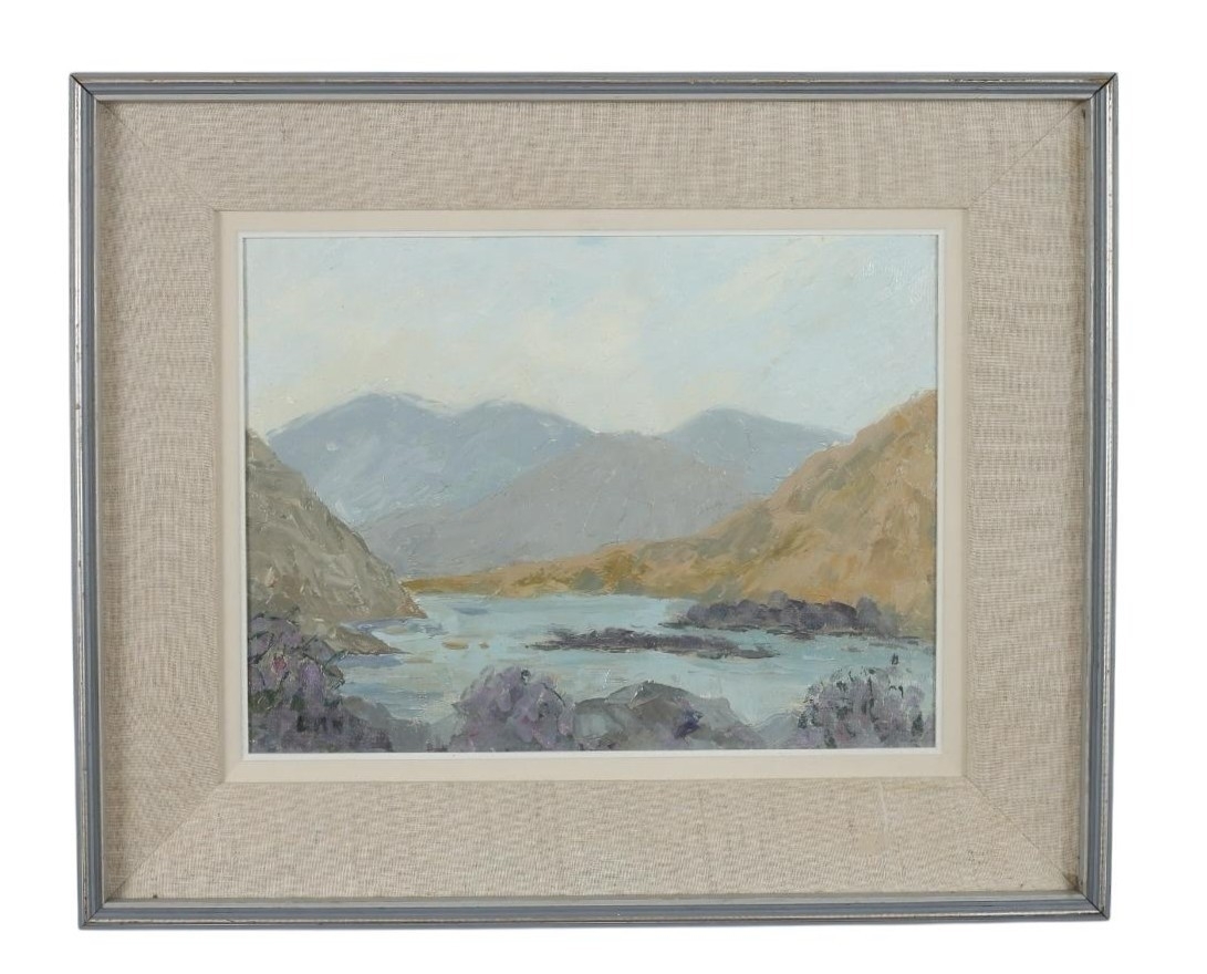 Letitia Marion Hamilton | Lake & Mountain Scene | MutualArt