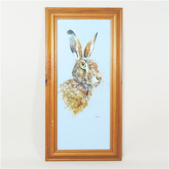 Thomas Ryan | head of a hare | MutualArt
