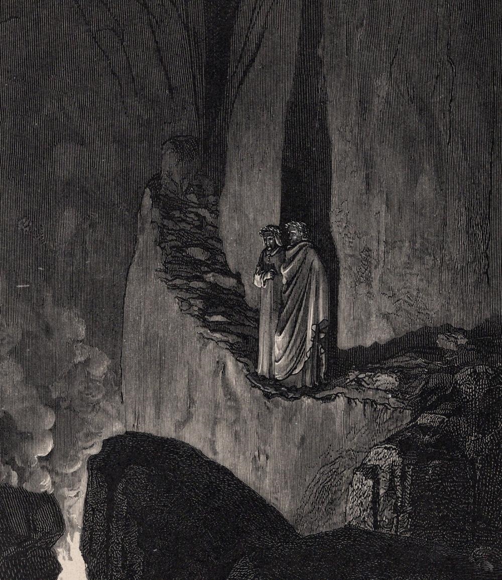 Gustave Doré | The Fraudulent Ones (Dante's Divine Comedy Enferno (1880 ...
