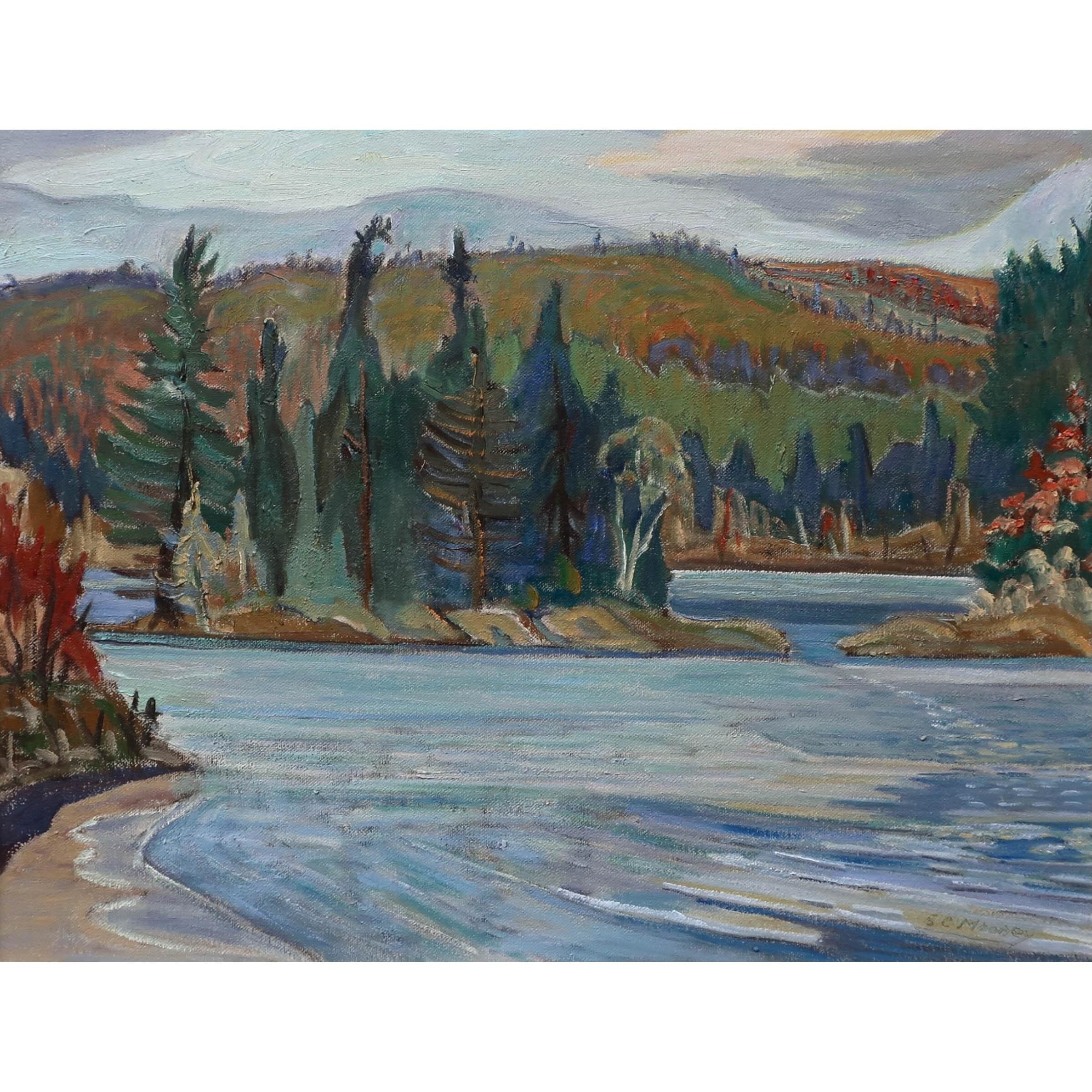 Sidney Charles Mooney | KEARNEY LAKE, ALGONQUIN PARK (1990) | MutualArt