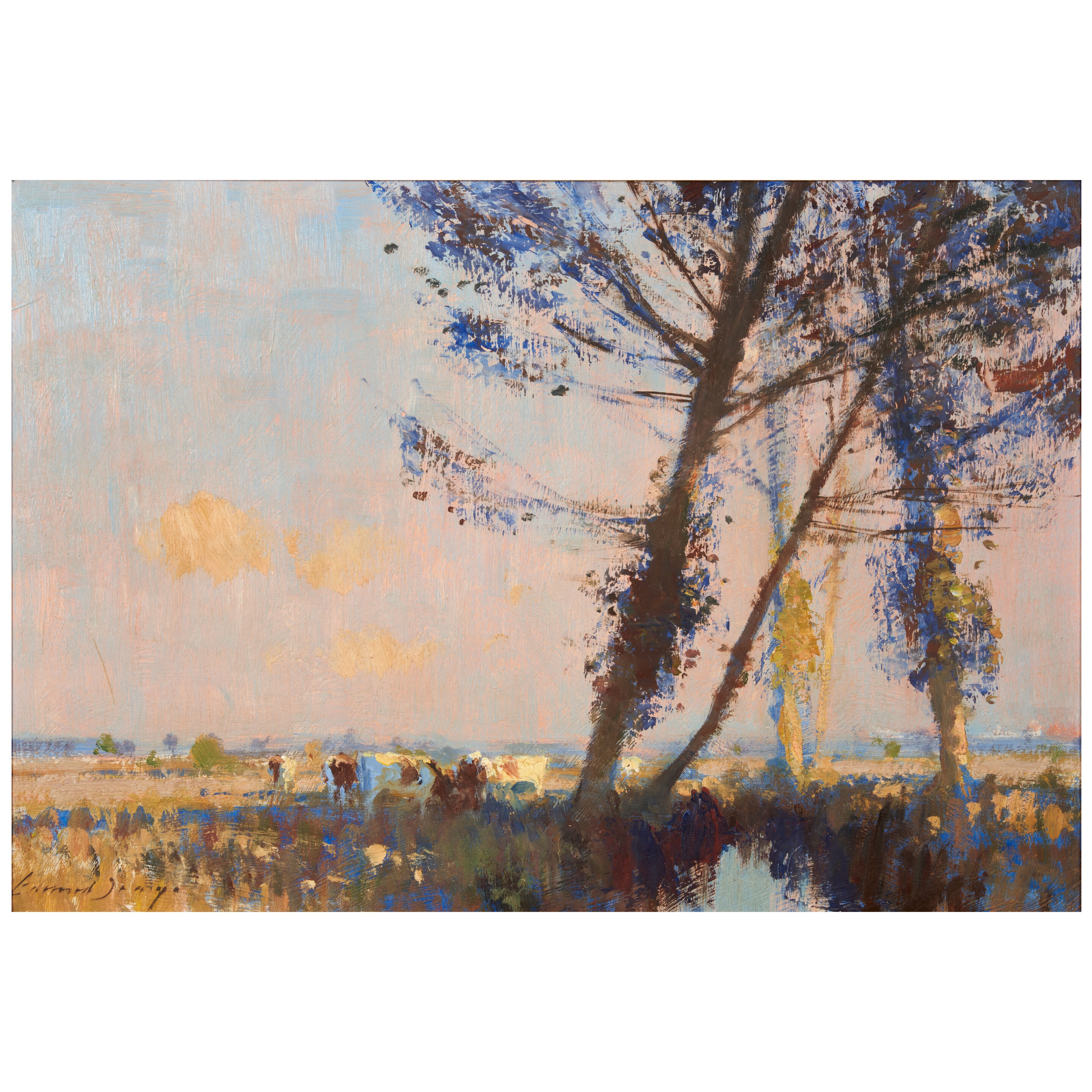 Edward Brian Seago | St. Benet's Marsh, Evening | MutualArt