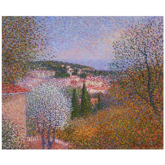 Jean Vollet | Saint-Jean-Cap-Ferrat, Vue sur le Village | MutualArt